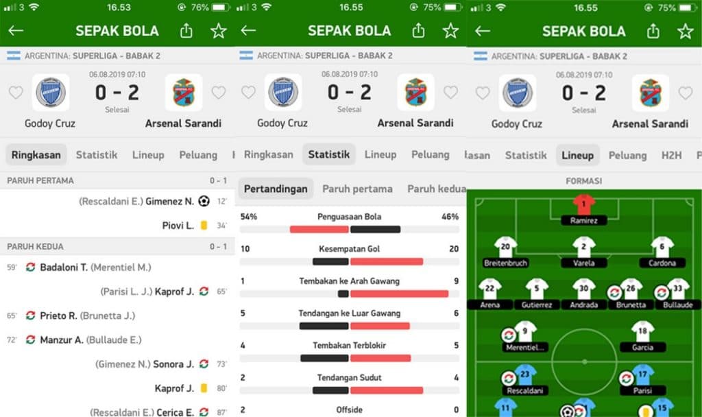 FlashScore.co.id: Aplikasi Live Score Terbaik untuk Android & iOS