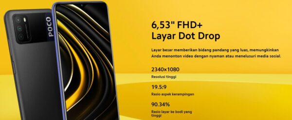 Spesifikasi & Harga Xiaomi Poco M3 di Indonesia (Mei 2026)