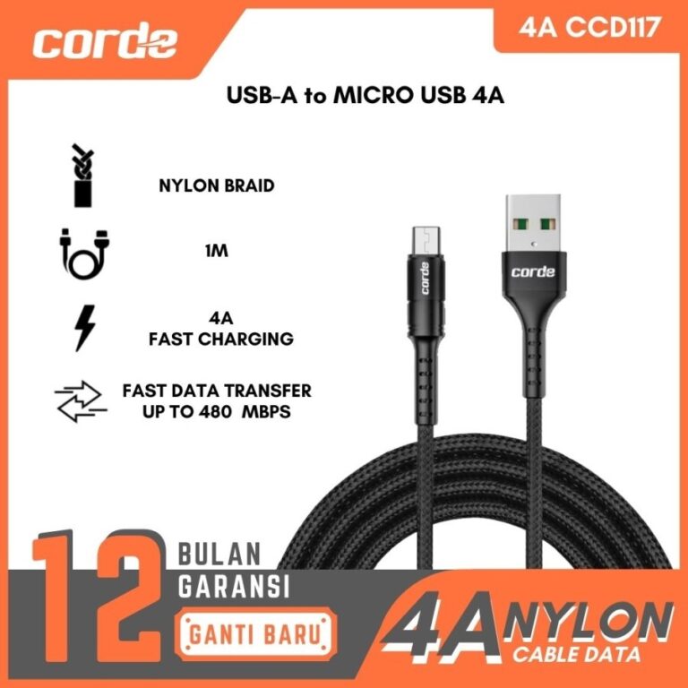 10 Kabel Data Micro USB Fast Charging Terbaik (2025) & Harganya