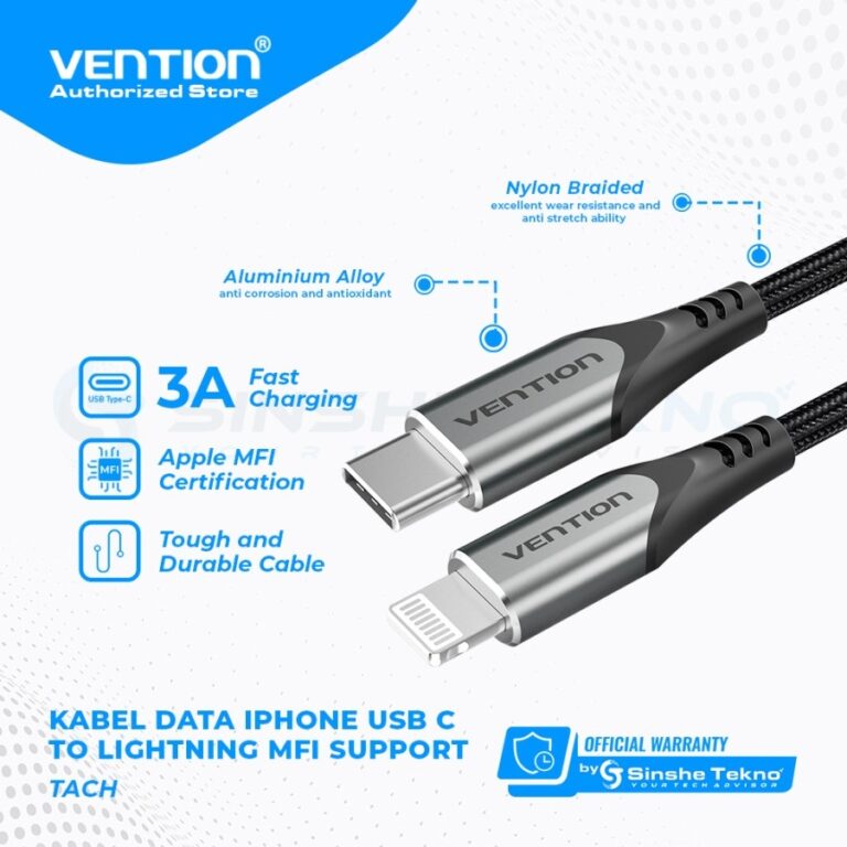 10 Merk Kabel Data Charger iPhone Original Terbaik (2026)